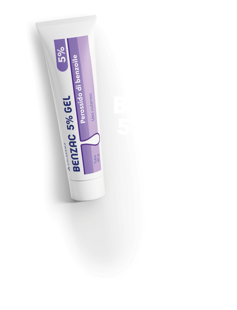 BENZAC: Medicinale contro l'Acne a base di Perossido di benzoile.